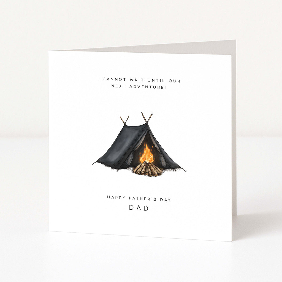 Camping Father's Day Card - To Our Next Adventure | Elle Bee Design ...