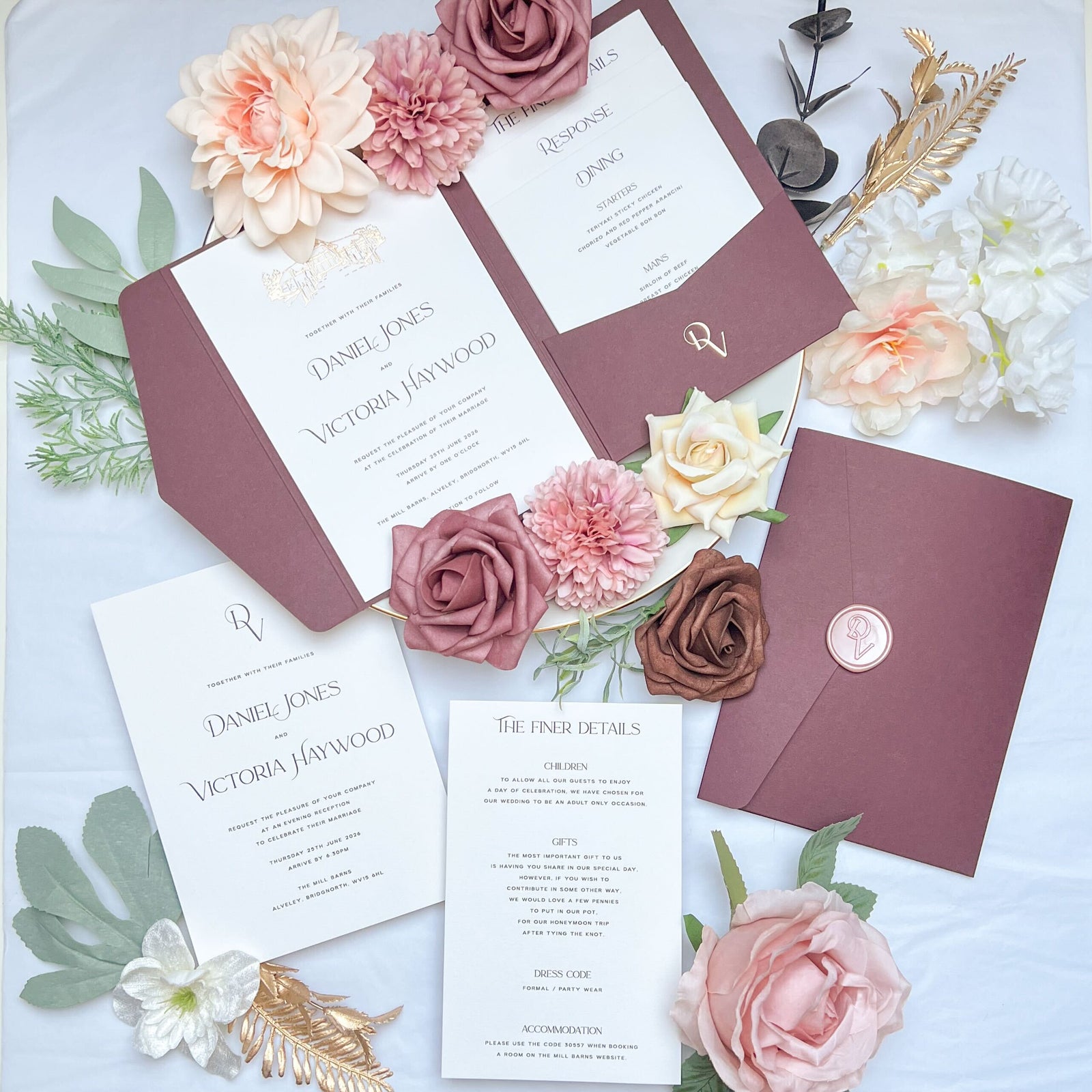 Elle Bee Design | Luxury Wedding Invitations & On-The-Day Stationery ...