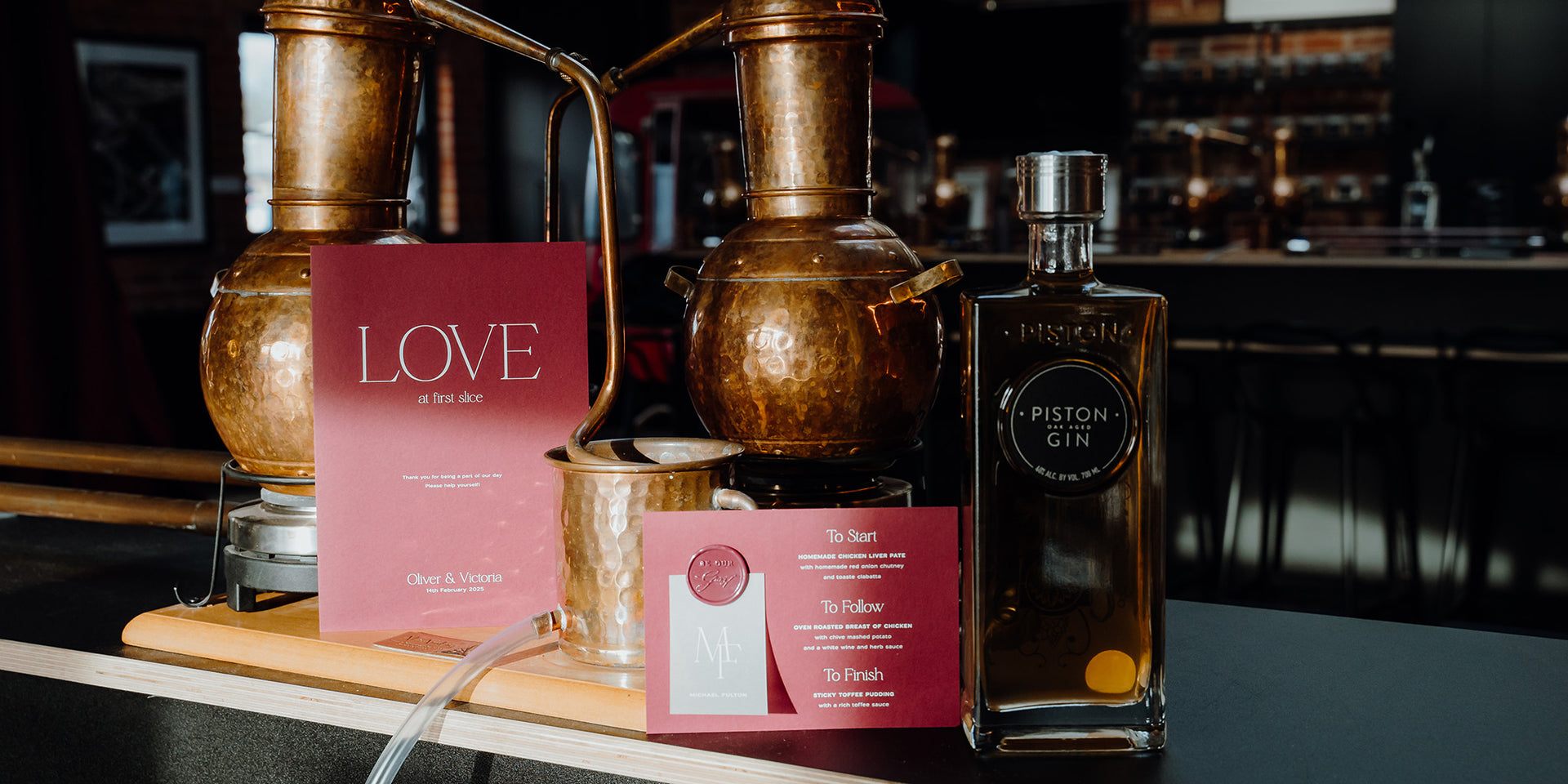 Contemporary wedding invitations and on-the-day stationery | Elle Bee ...